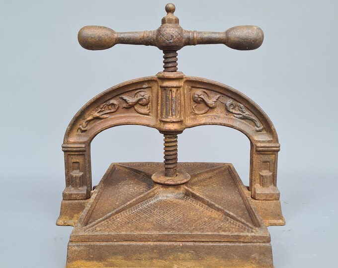 Antique Cast Iron Book Press Bookbinding ++ - Etsy