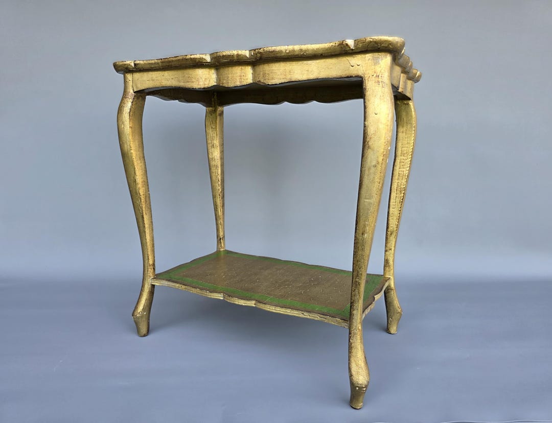 Vintage Florentine Side Table ++ - Etsy