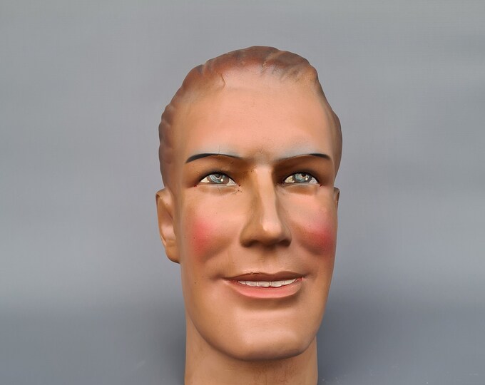 Plaster Head From a Mannequin ++ - Etsy