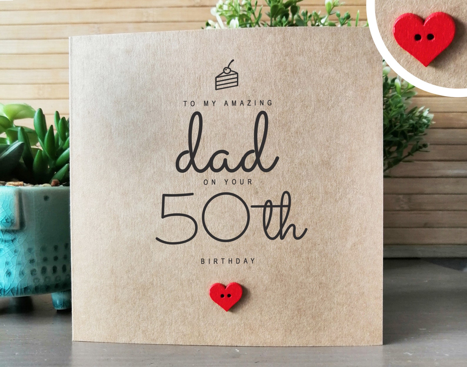 50th Birthday Card for Dad Amazing Dad 50th Birthday Card - Etsy UK