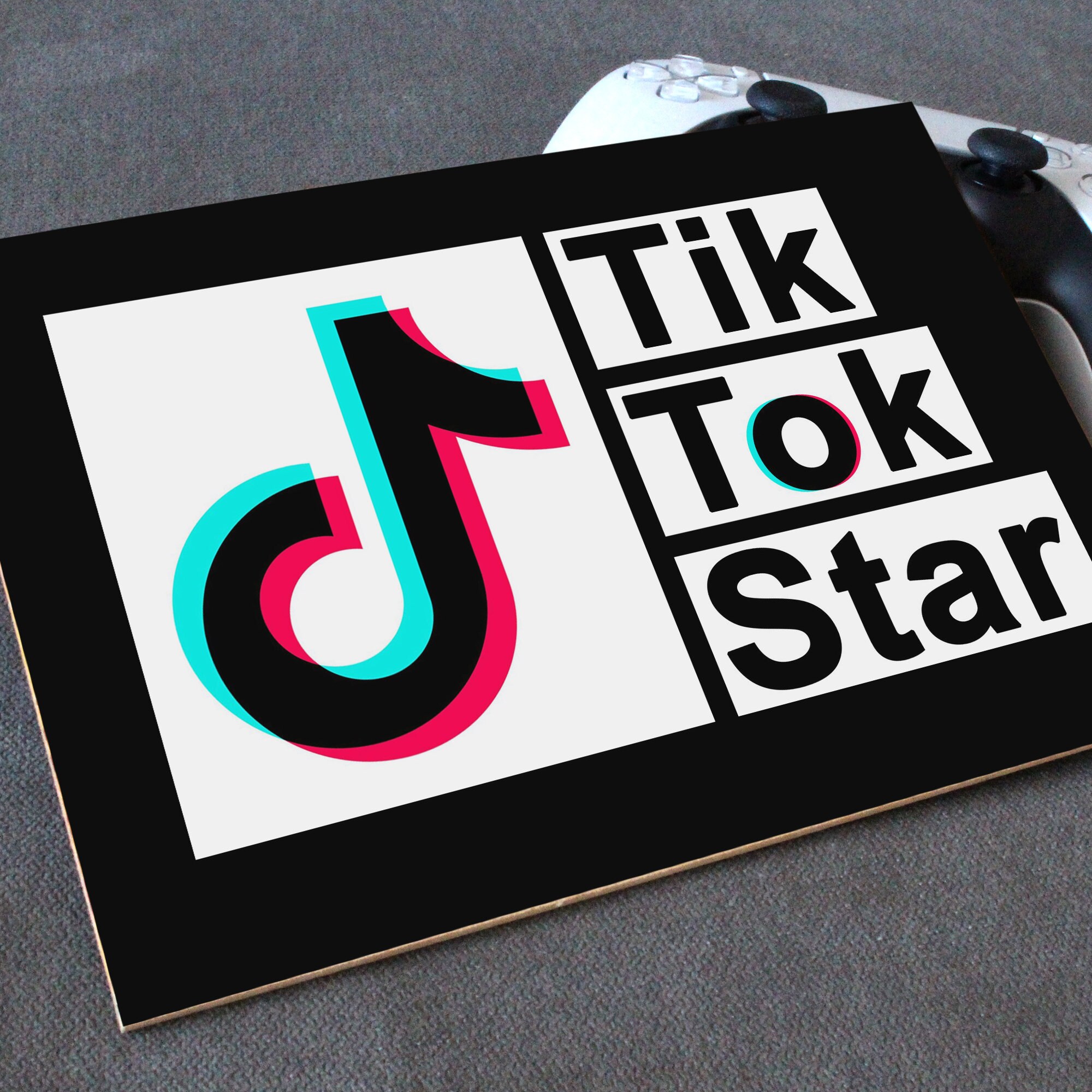 Tik Tok Star Kids Room Sign | Teenager Door Plaque | Children Bedroom ...