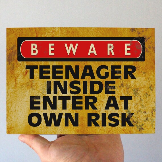 Bedroom Door Signs For Teenagers