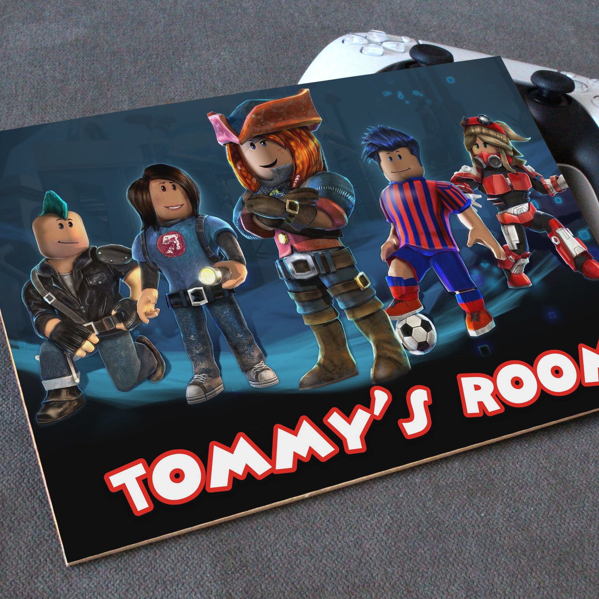 ROBLOX Personalised Room Sign | Kids Door Plaque | Children Bedroom ...