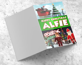 Roblox Personalised Birthday Card | Etsy UK