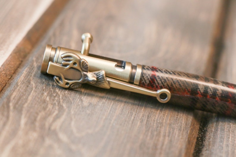 Custom Bolt Action Deer Pen Made With Your Fabric! - Etsy
