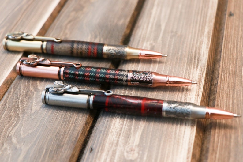 Custom Bolt Action Deer Pen Made With Your Fabric! - Etsy