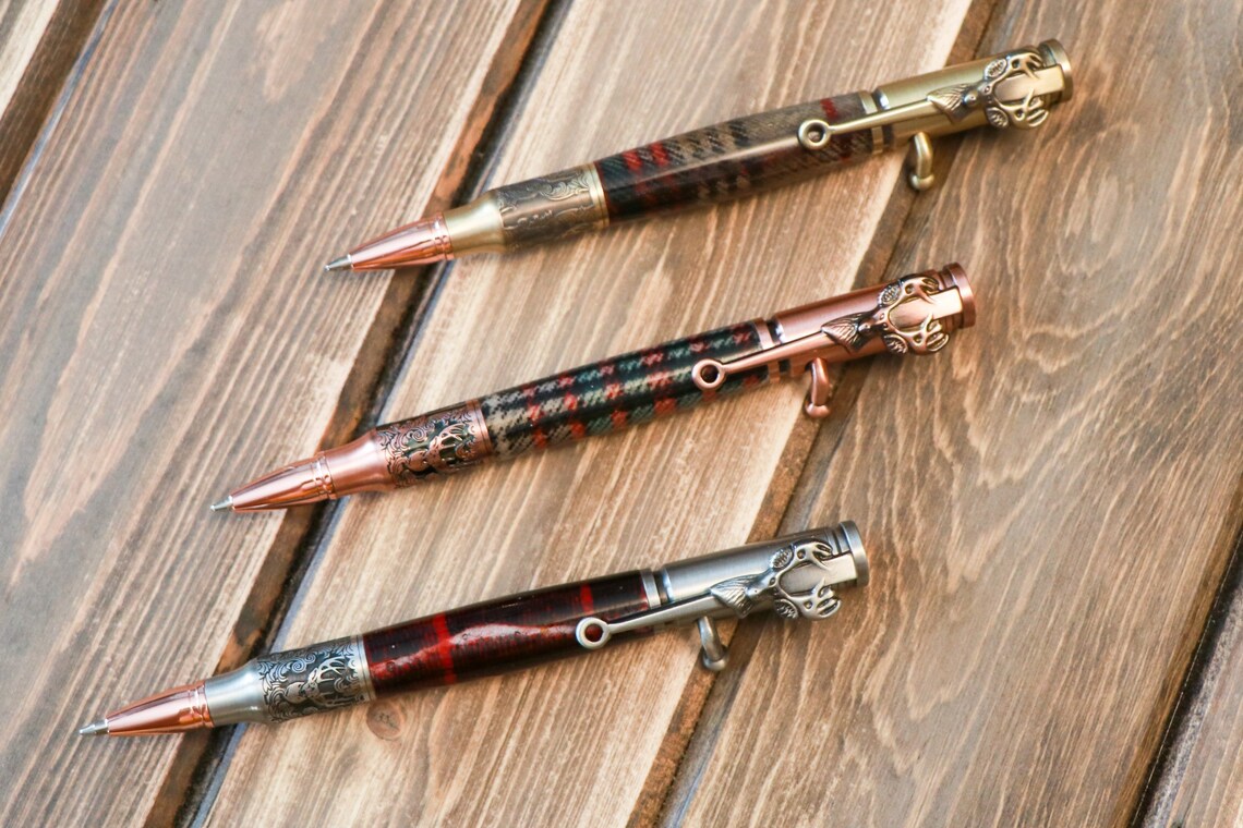 Custom Bolt Action Deer Pen Made With Your Fabric - Etsy