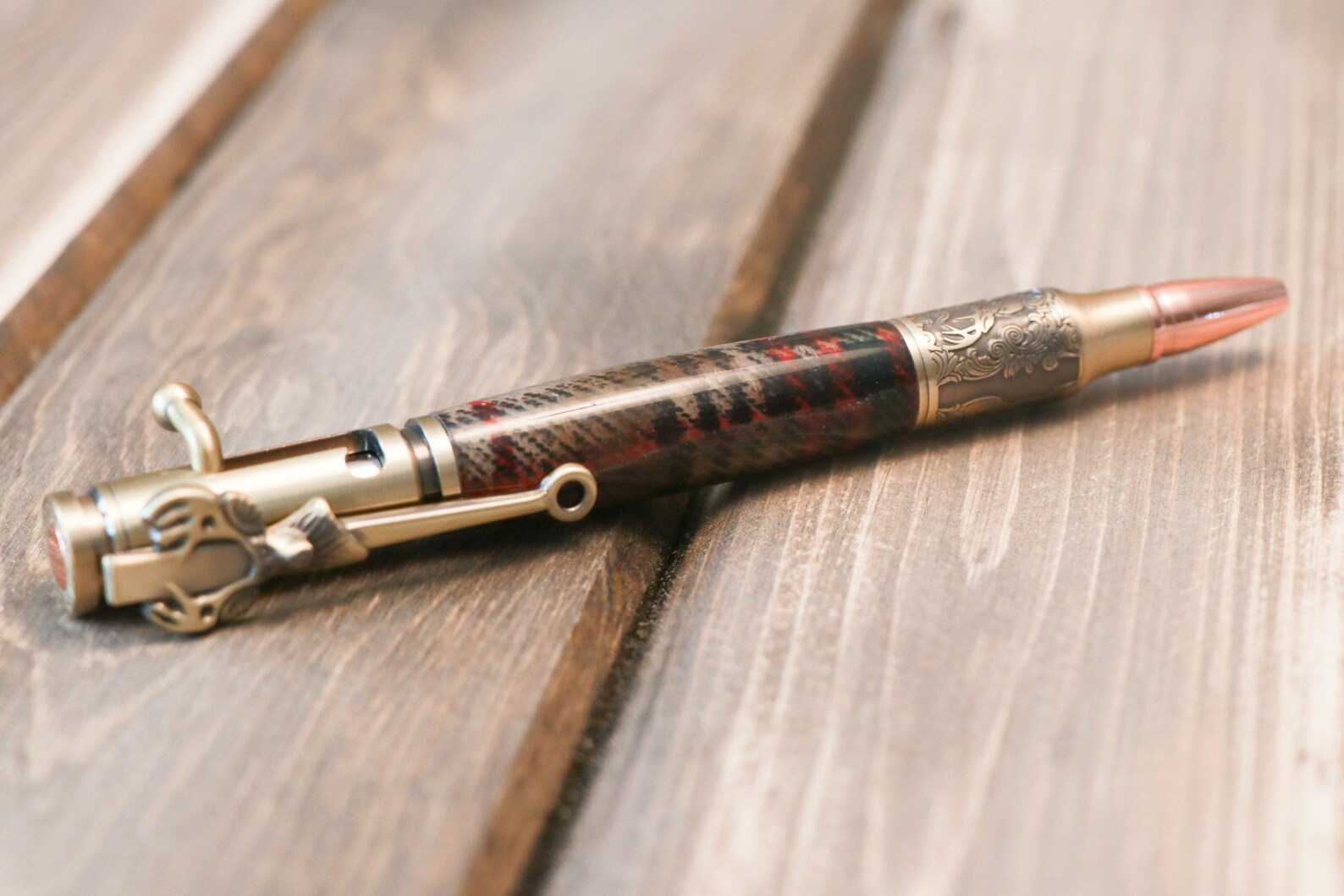 Custom Bolt Action Deer Pen Made With Your Fabric! - Etsy