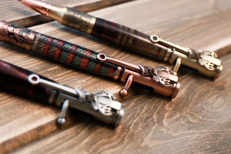 Custom Bolt Action Deer Pen Made With Your Fabric! - Etsy