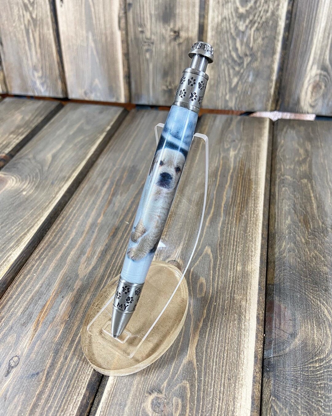 Custom Cat or Dog Pen! Featuring Your Favorite Picture of Your Pet! - Etsy