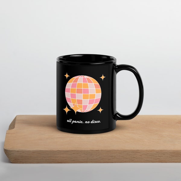 All Panic No Disco Mug - Etsy