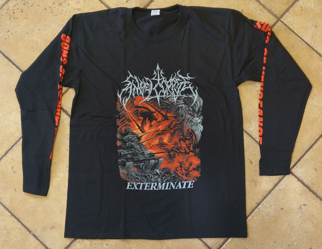 ANGELCORPSE – Exterminate (longsleeve T-shirt) Osmose Official - Etsy