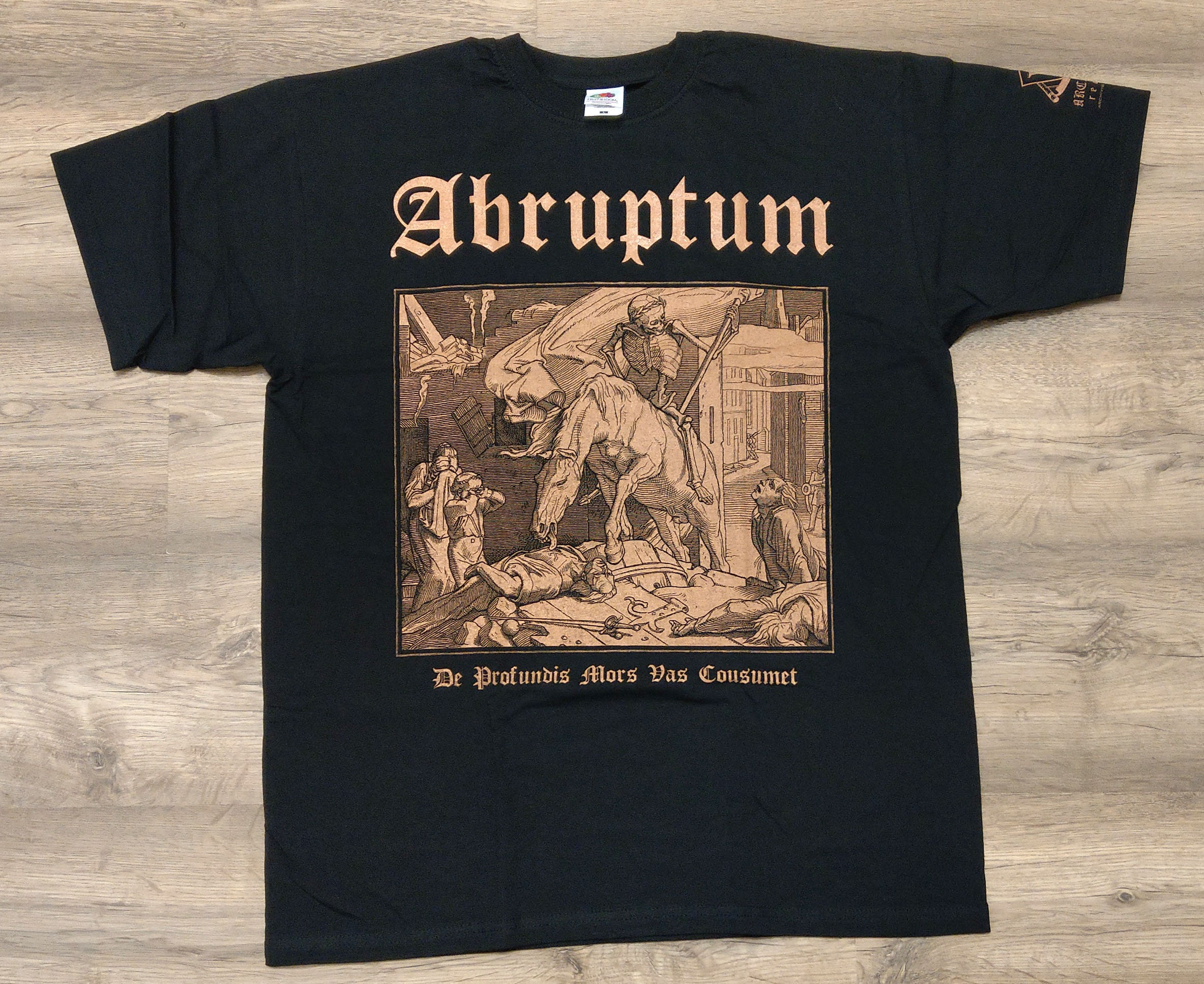 ABRUPTUM De Profundis Mors Vas Cousumet t-shirt - Etsy