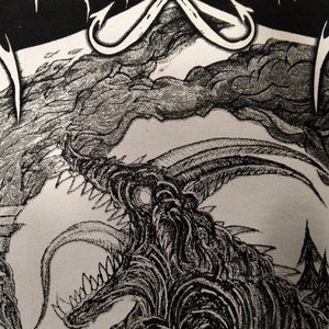 SARKRISTA - Black Devouring Flames (long Sleeve) Officially Licensed - Etsy