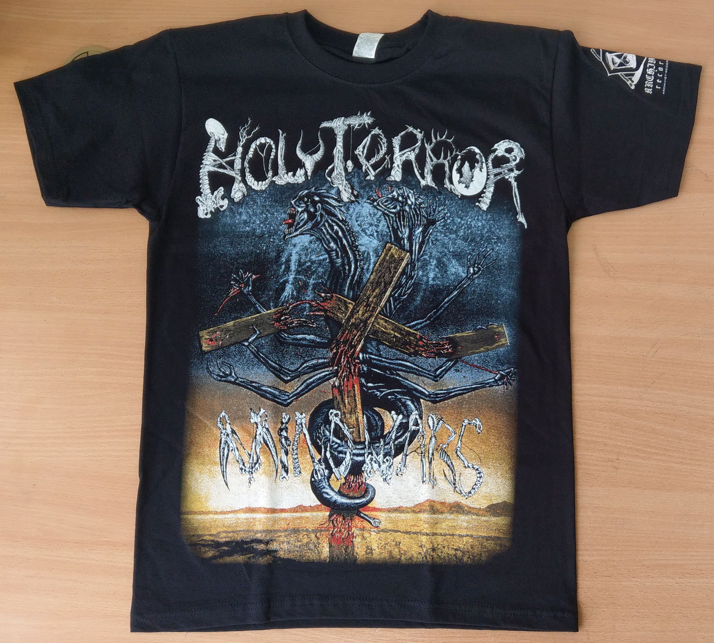 HOLY TERROR Mindwars t-shirt - Etsy UK