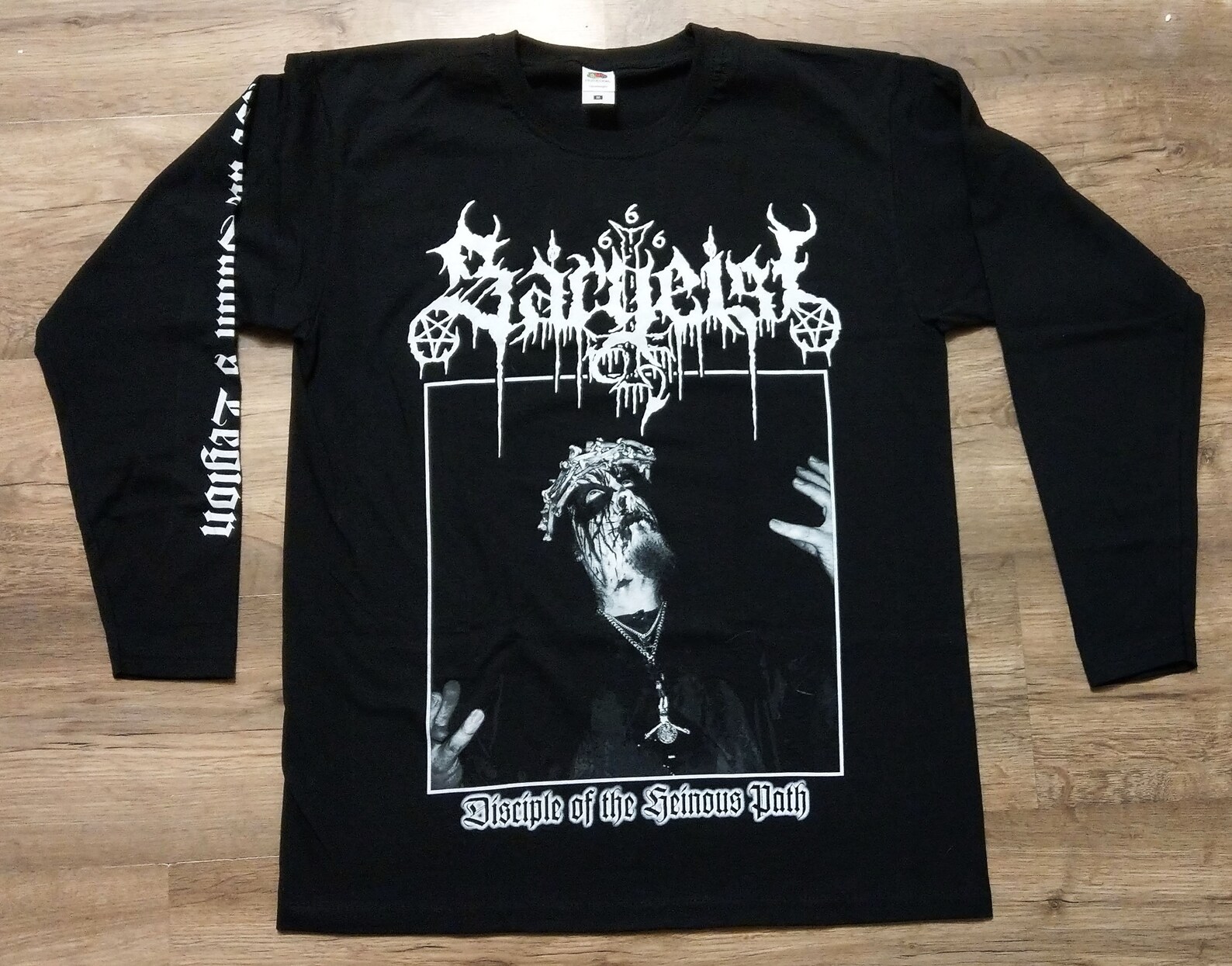 SARGEIST Disciple of the Heinous Path long Sleeve T-shirt - Etsy