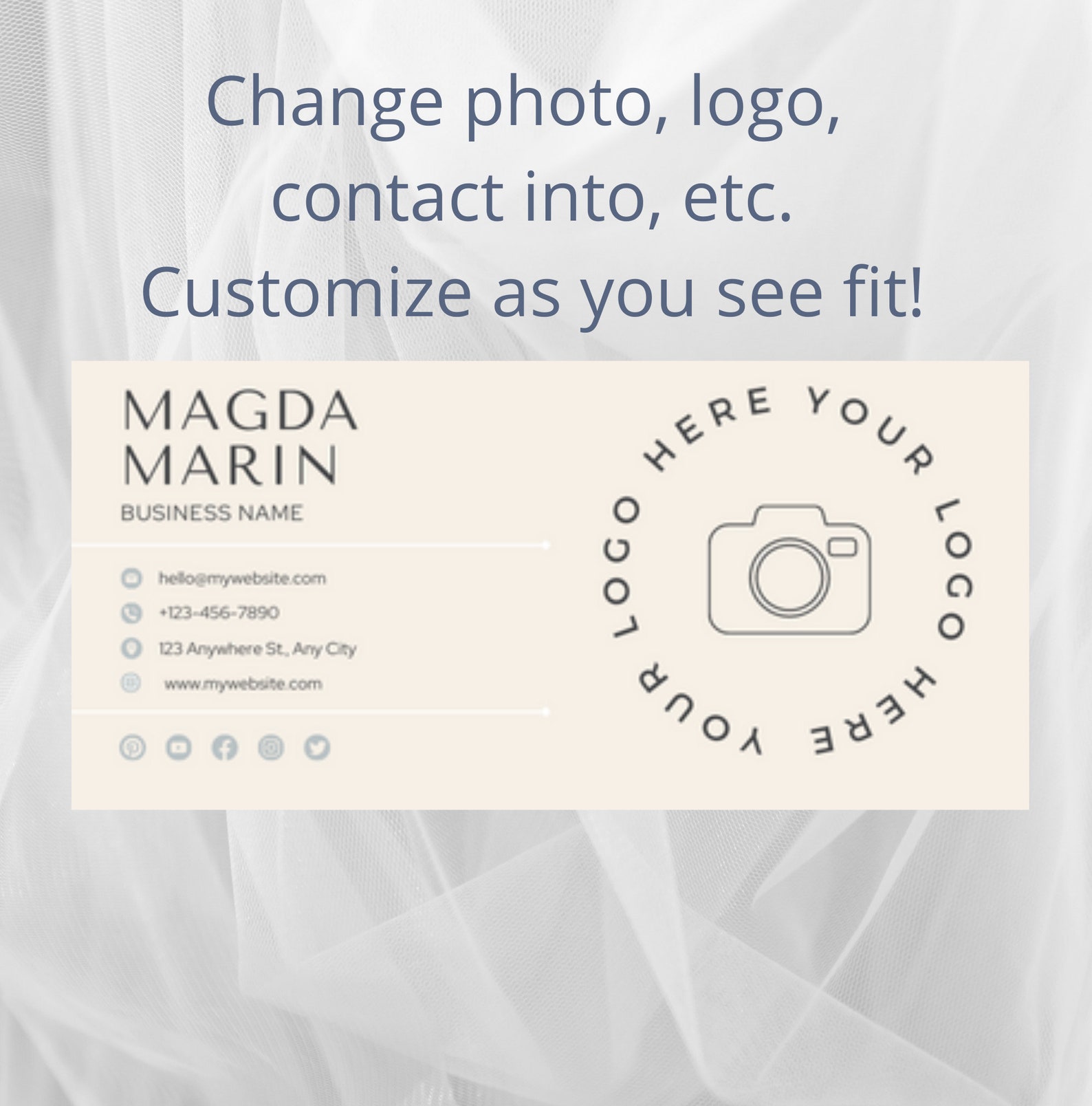 Professional Email Signature Bundle | Email Signatures | Business Email ...