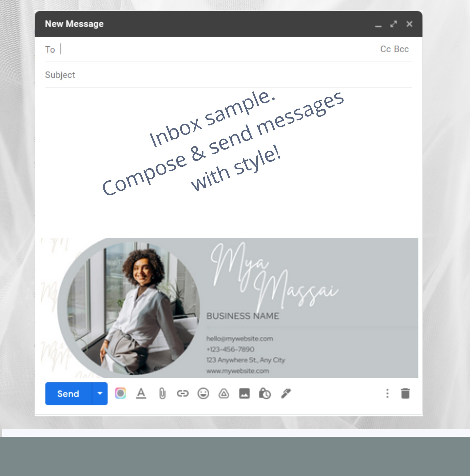Professional Email Signature Bundle Email Signatures Business Email ...