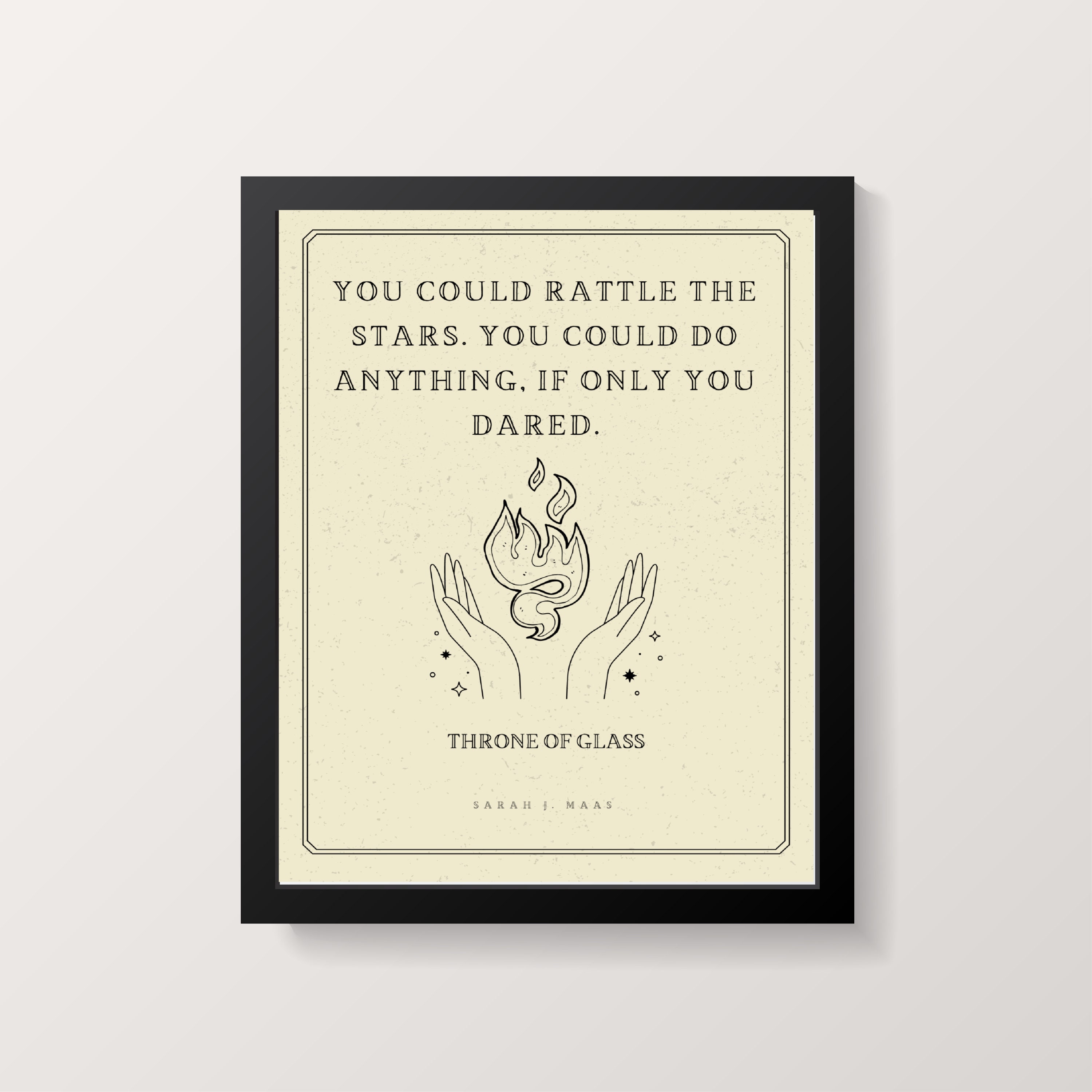 Rattle the Stars, SJM Quote // Digital Print - Etsy Canada