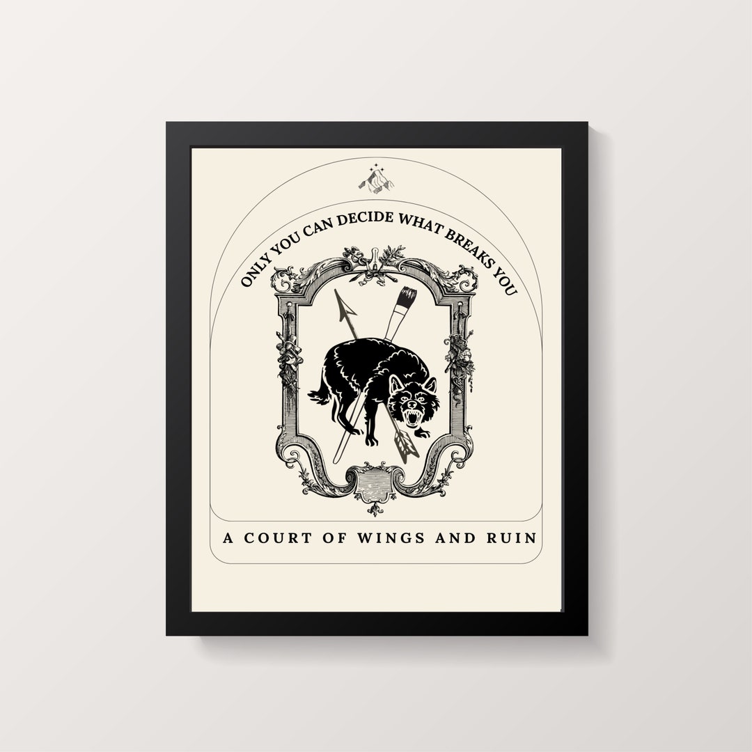 Only You Can Decide What Breaks You // SJM Quote // Digital Print - Etsy
