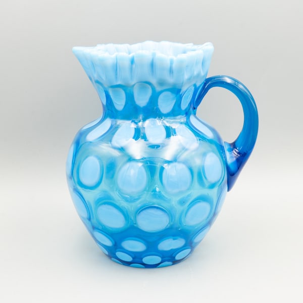 Fenton Coin Dot Pitchers - Etsy