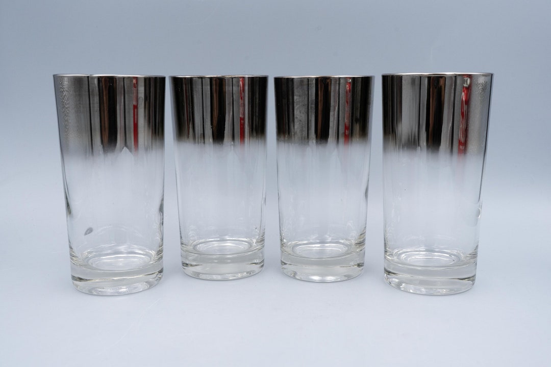Vitreon Queen's Lusterware Tom Collins Cocktail Glasses - Etsy