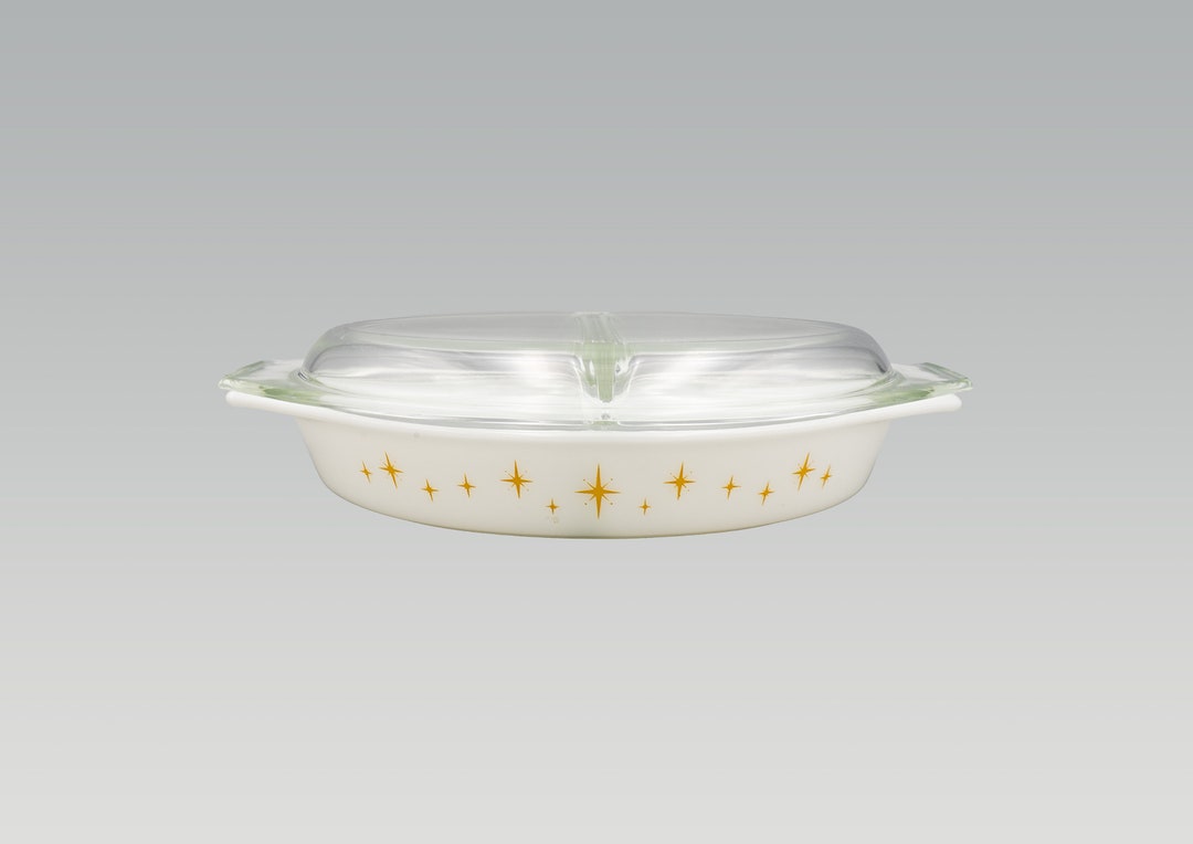 Pyrex Constellation Divided Dish With Lid 963 063 945 - Etsy