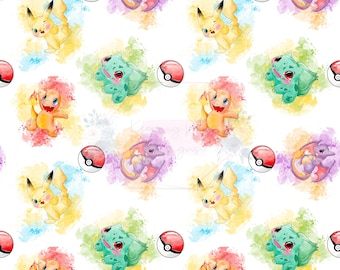 Pikachu Seamless | Etsy