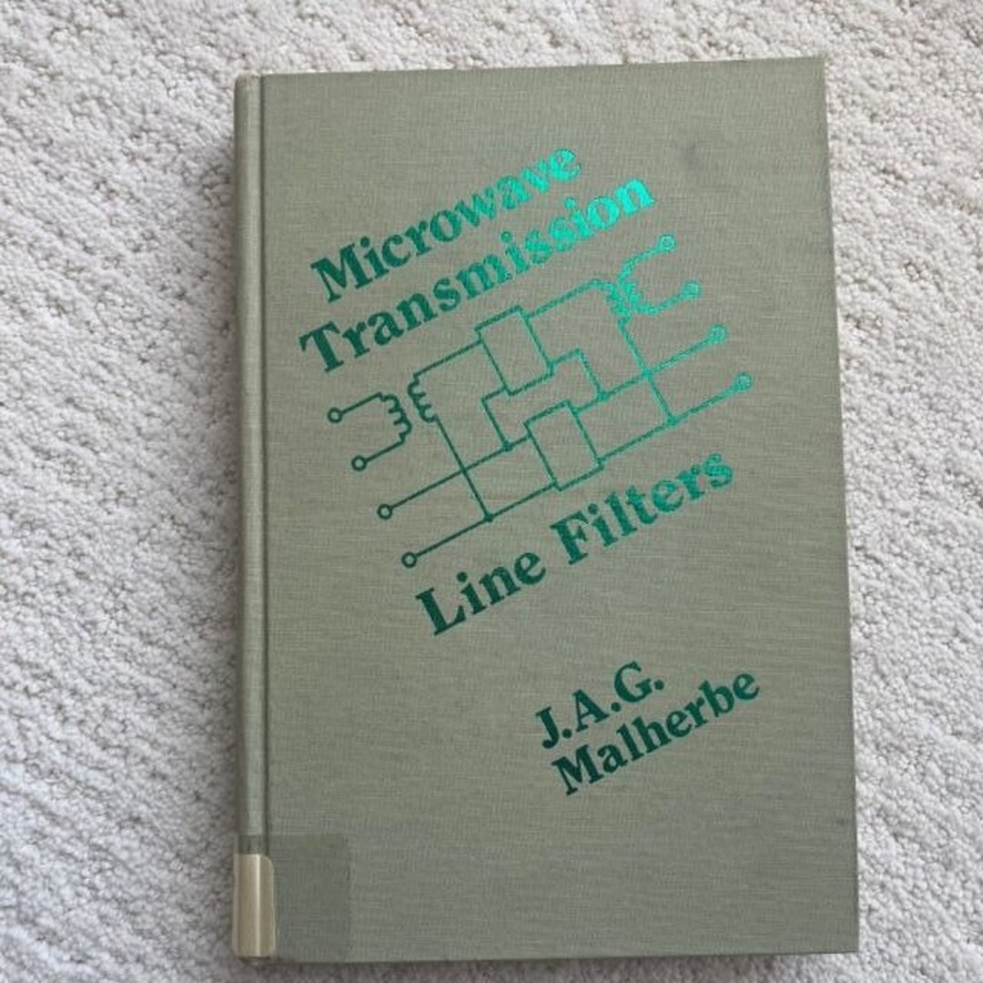 Microwave Transmission Line Filters by J.A.G. Malherbe 1979 Engineering ...