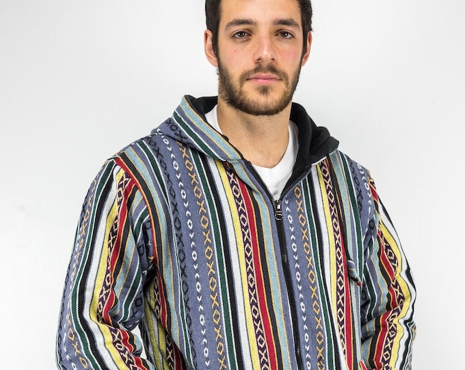 Stand Out Handmade Gheri Cotton Jacket Traditional Nepalese Fabric ...