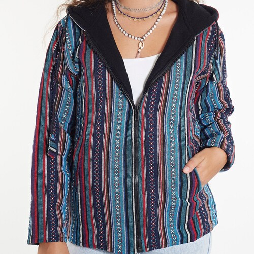 Colourful Jackets Hippie Style Traditional Nepalese Fabric | Etsy