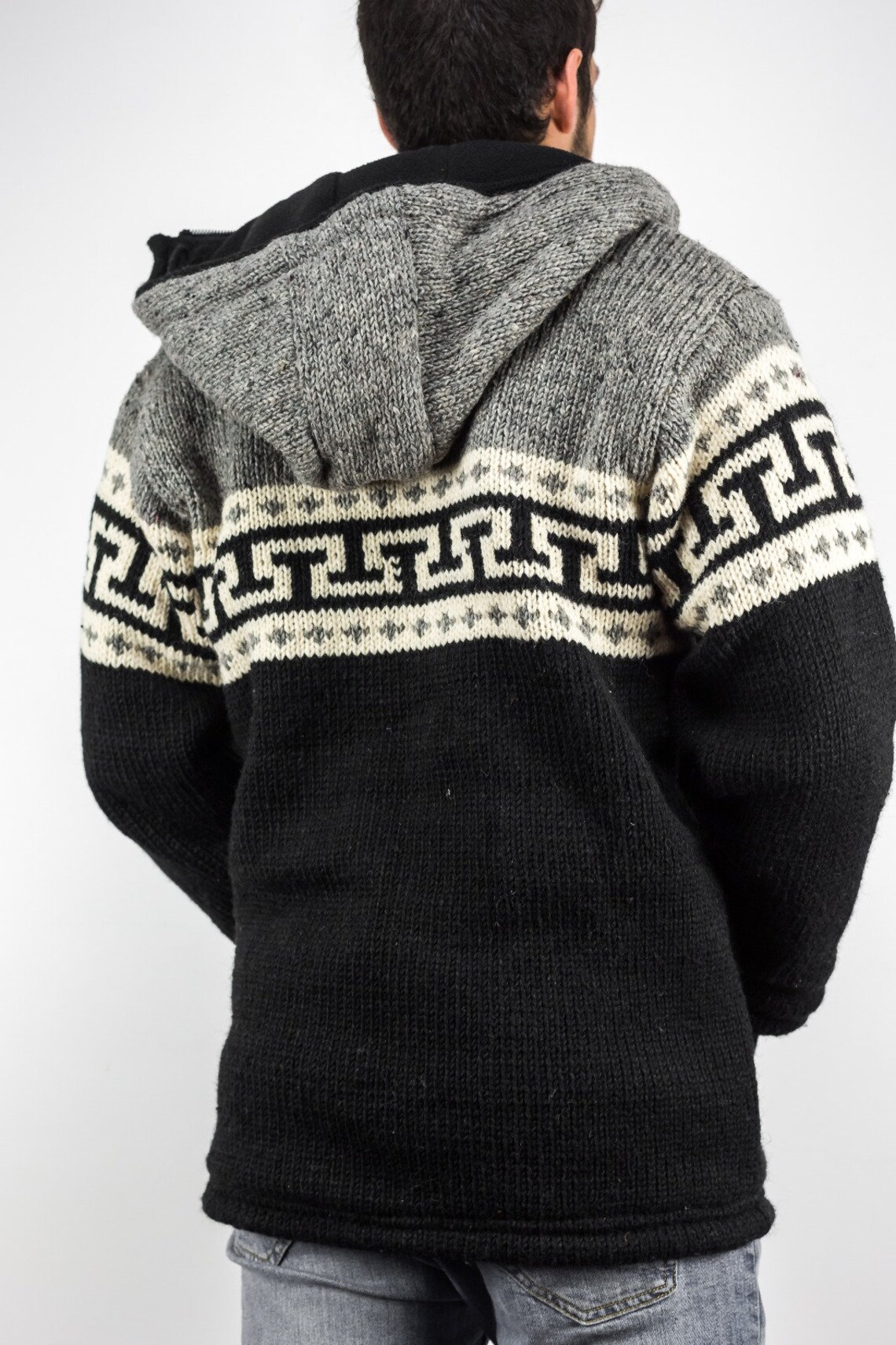 Handmade Wool Jacket Ethnic Hippie Wool Jacket Hadmade in | Etsy