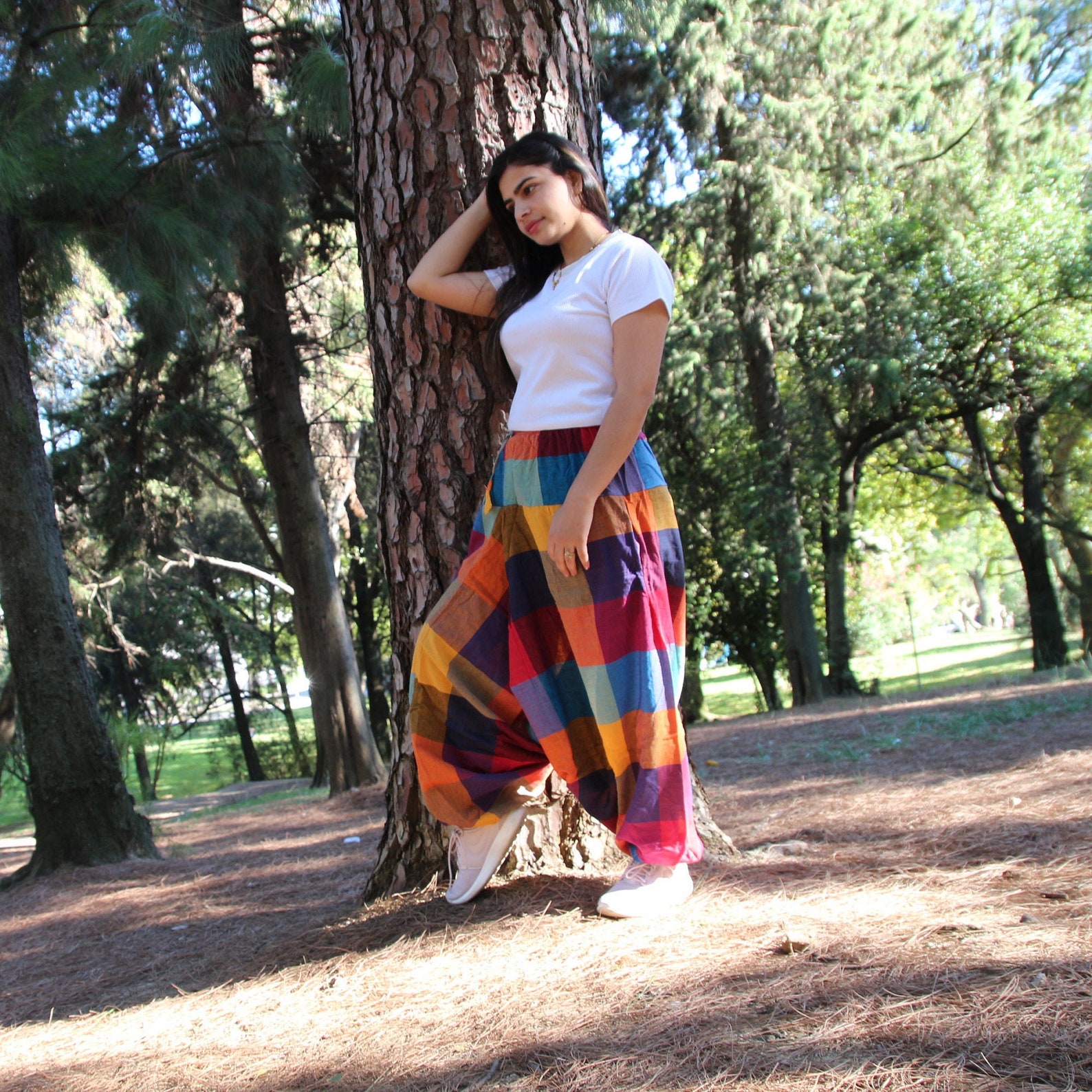 Multi Color Pants Baggy Harem Super Comfortable Comfortable | Etsy