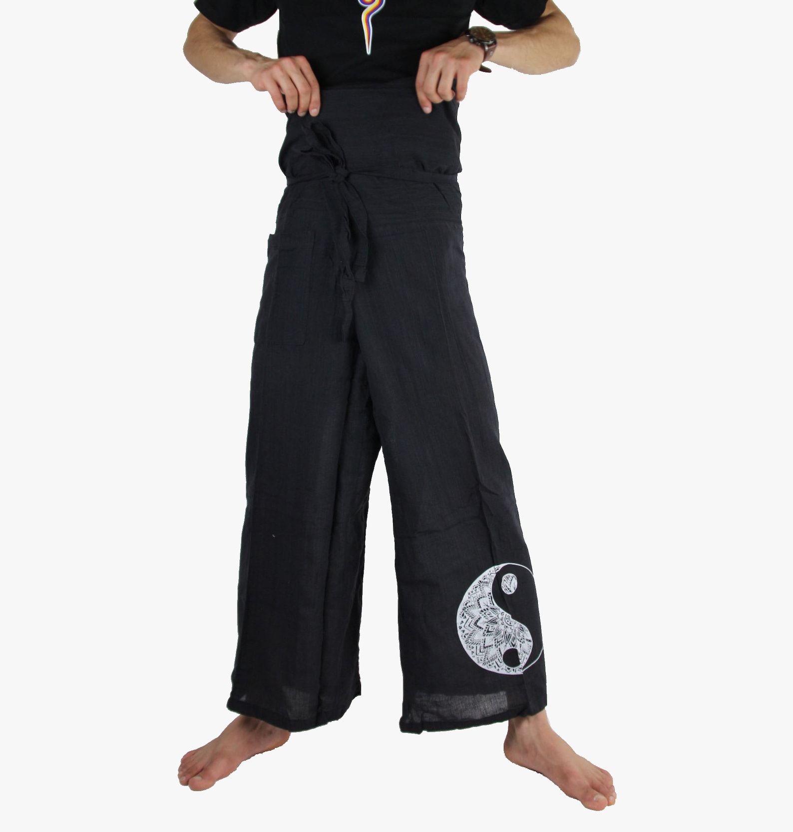 100% Hand Made Cotton Thai Fisherman Pants - Loose-fitting Men & Women ...