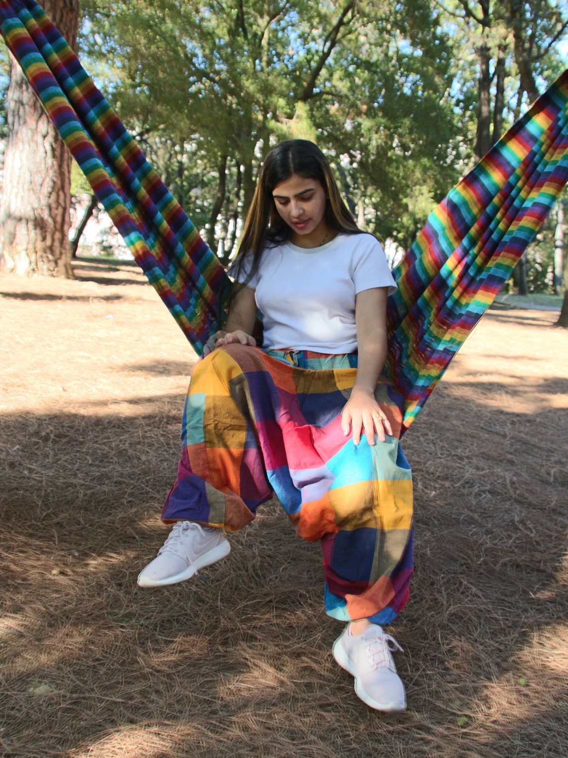 Multi Color Pants Baggy Harem Super Comfortable Comfortable | Etsy