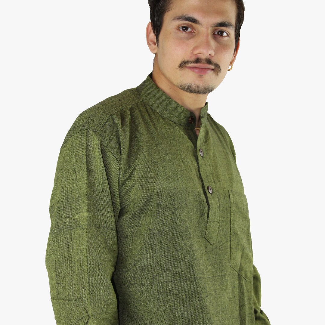 Men & Women Tunic Casual Kurta Shirt - Unisex Cotton Kurta ...