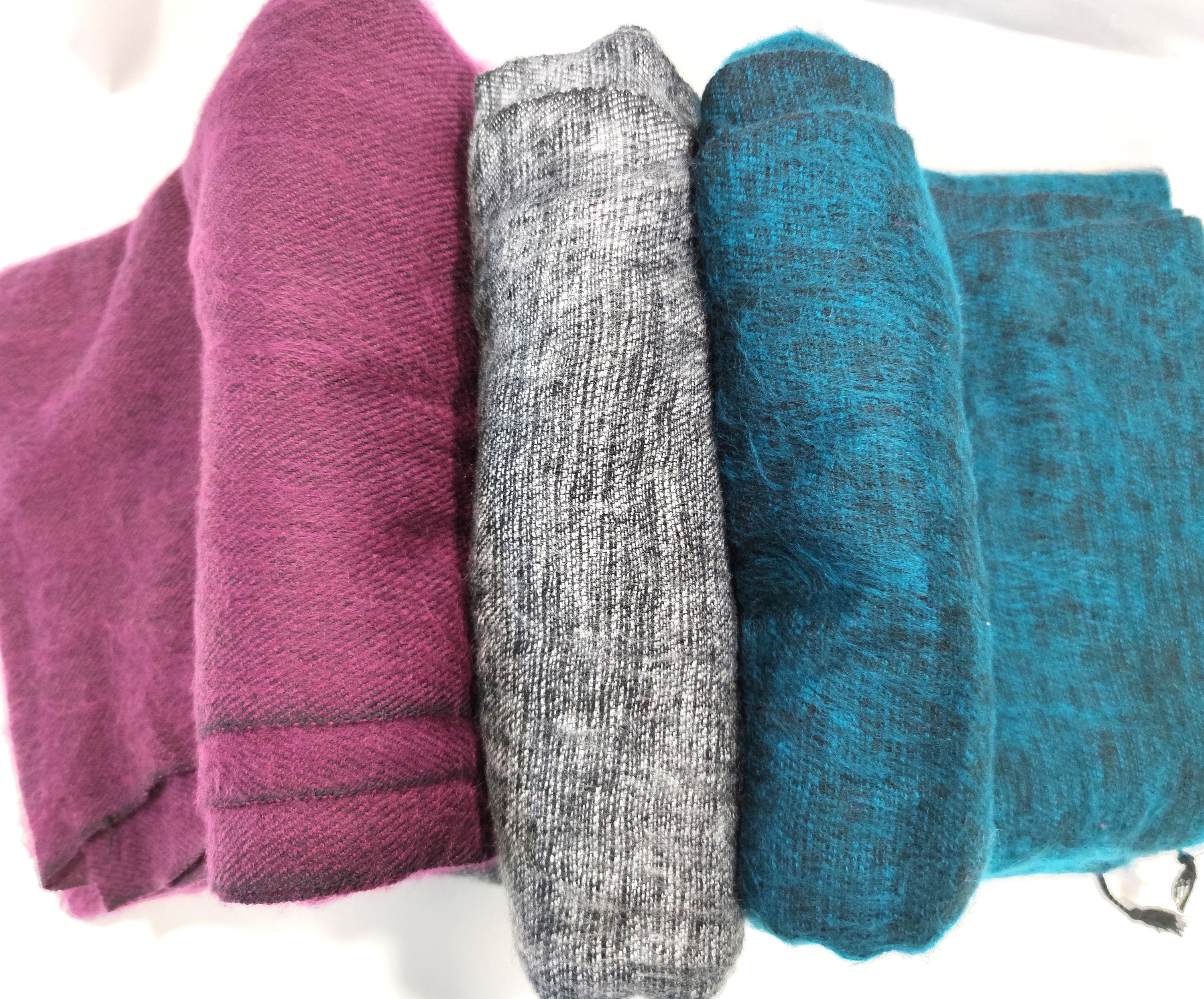 Healing Colours of Tibetan Yak Wool Blanket Hand Made in - Etsy