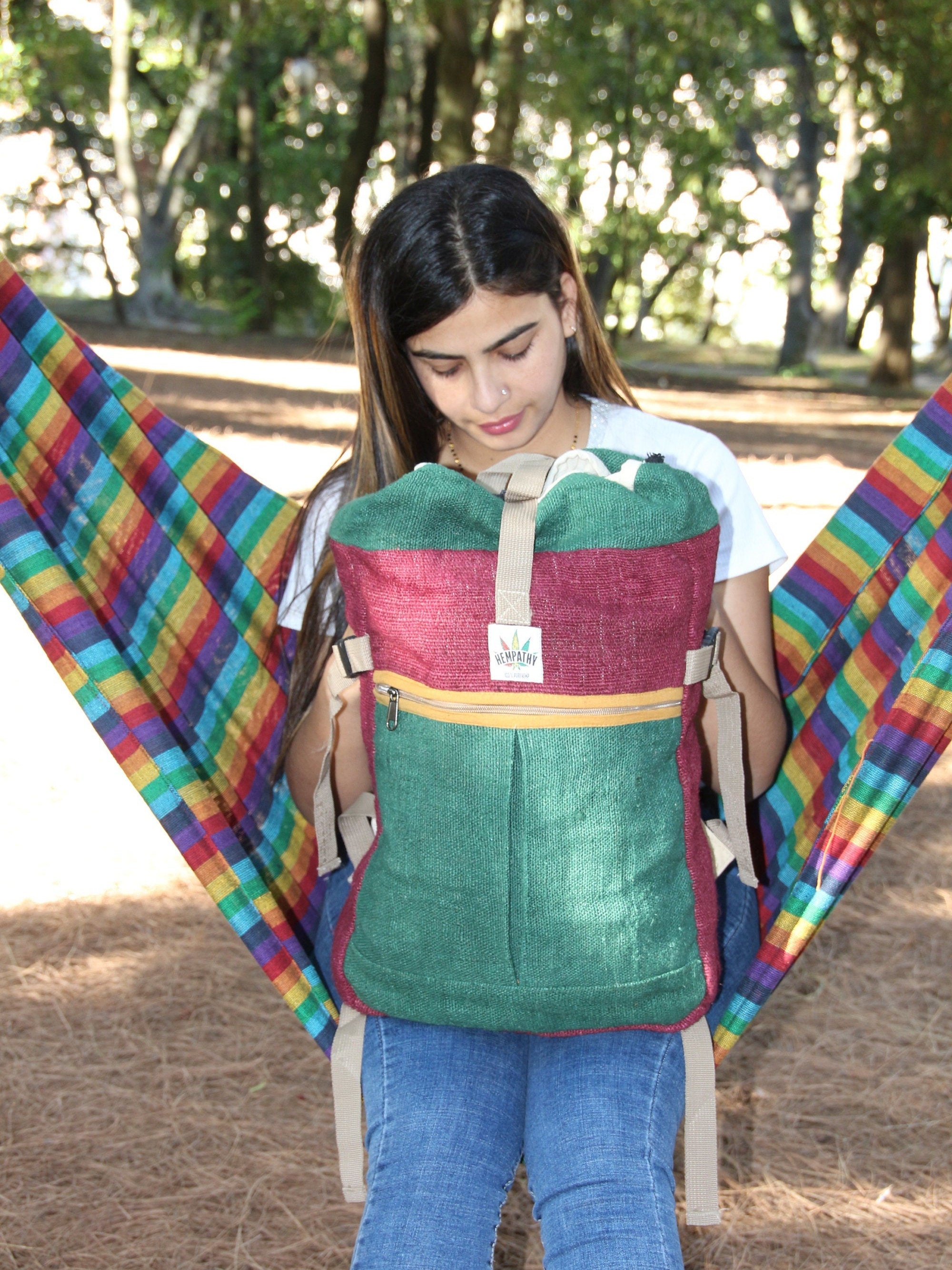 Hemp Backpack Organic Eco-friendly Hemp Backpack Exclusive - Etsy