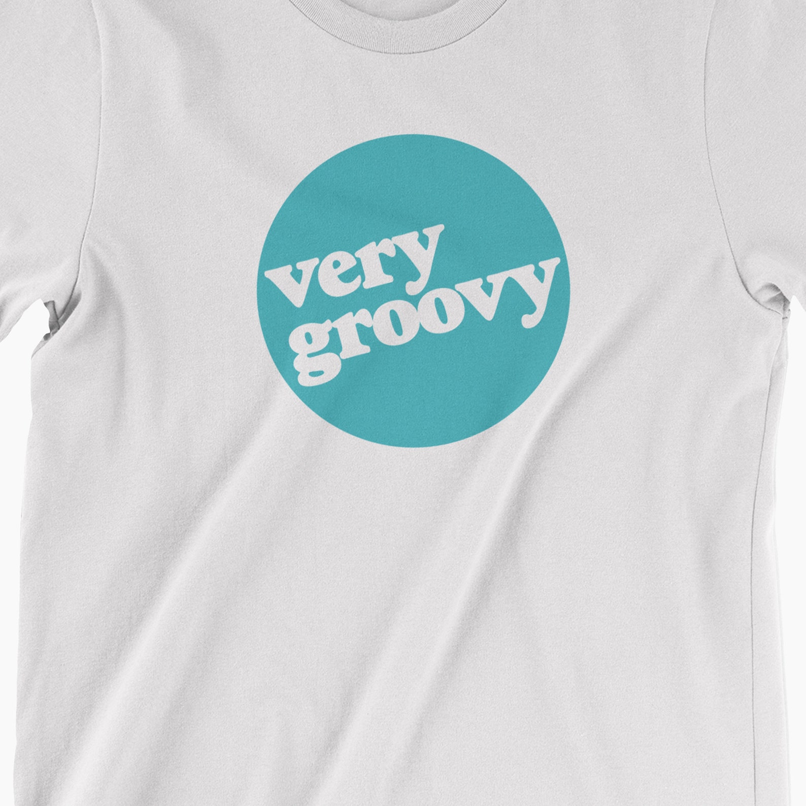 Very Groovy T Shirt Retro Graphic Tee Good Vibes Shirt Etsy