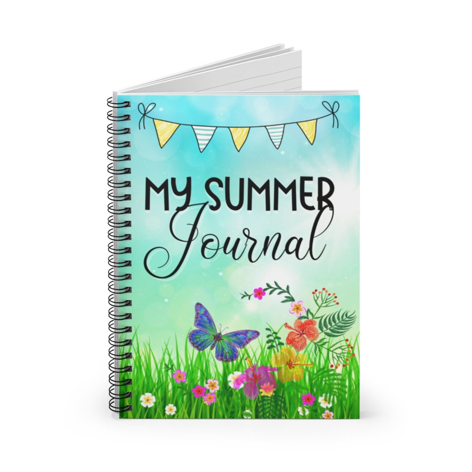 Summer Notebook Spiral Notebook For Journal Summer Gift | Etsy