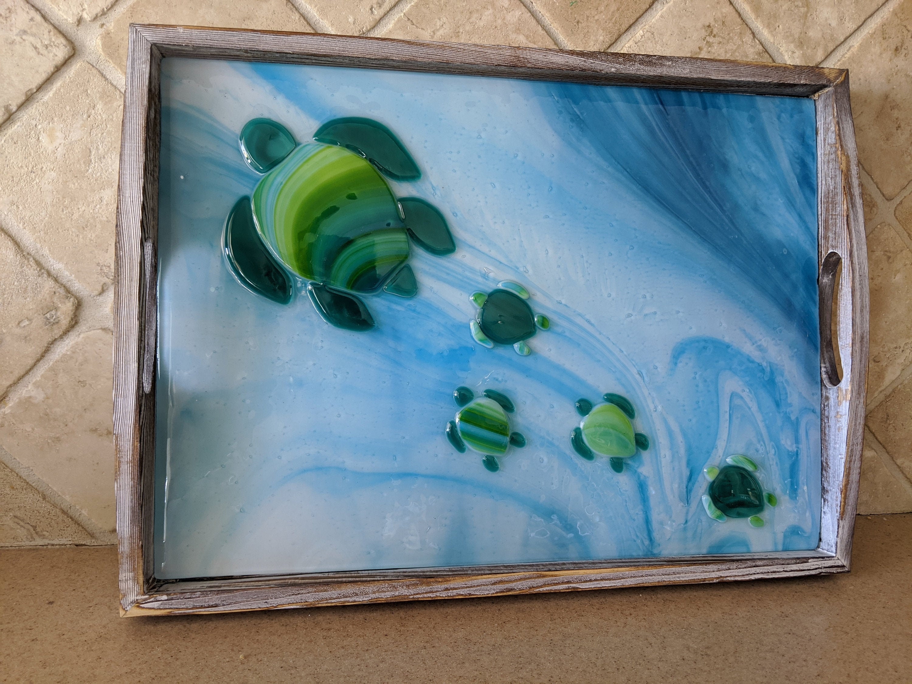 Sea Turtle Tray - Etsy