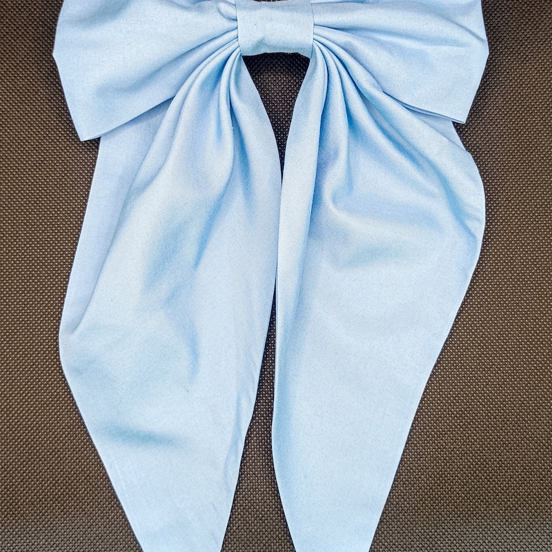 Big Blue Bows - Etsy