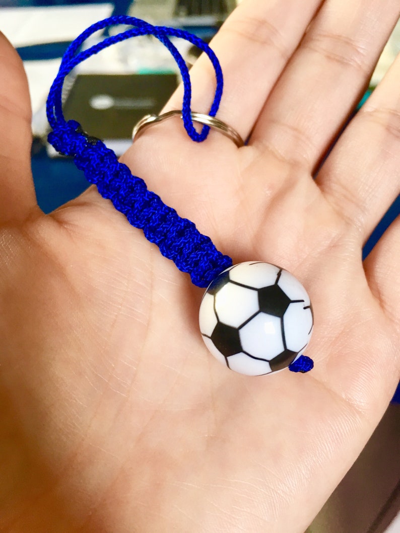 Soccer Ball Keychains, Team Soccer Gift, Car Keychain, Soccer Ball ...