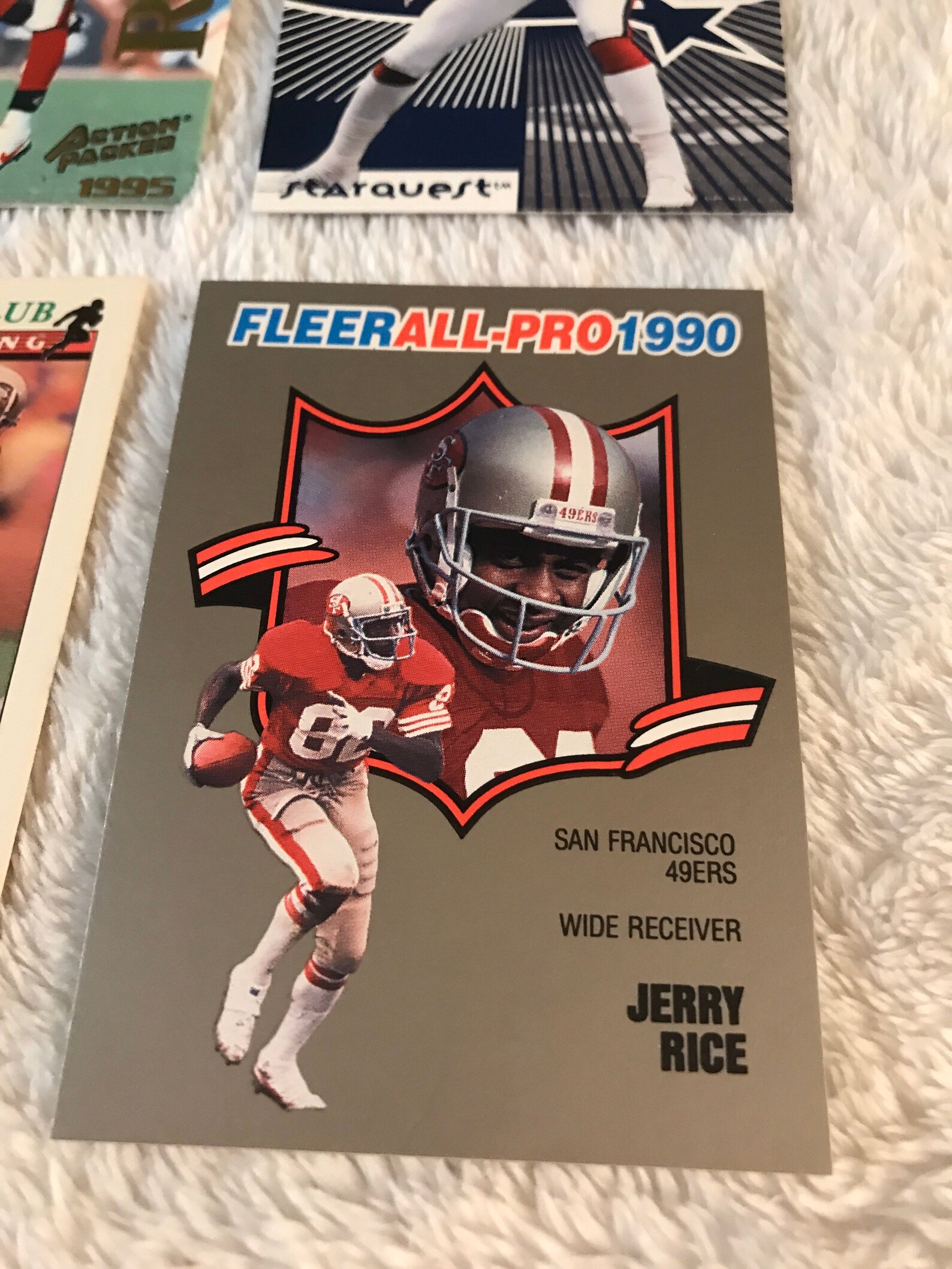 5 Different Premium Jerry Rice Cards 49ers Vintage NFL | Etsy