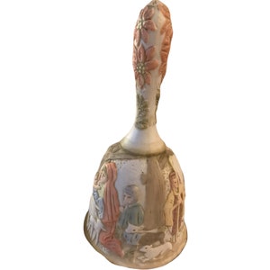 Lefton Nativity Bell, O Come All Ye Faithful, 1982, the Christopher ...