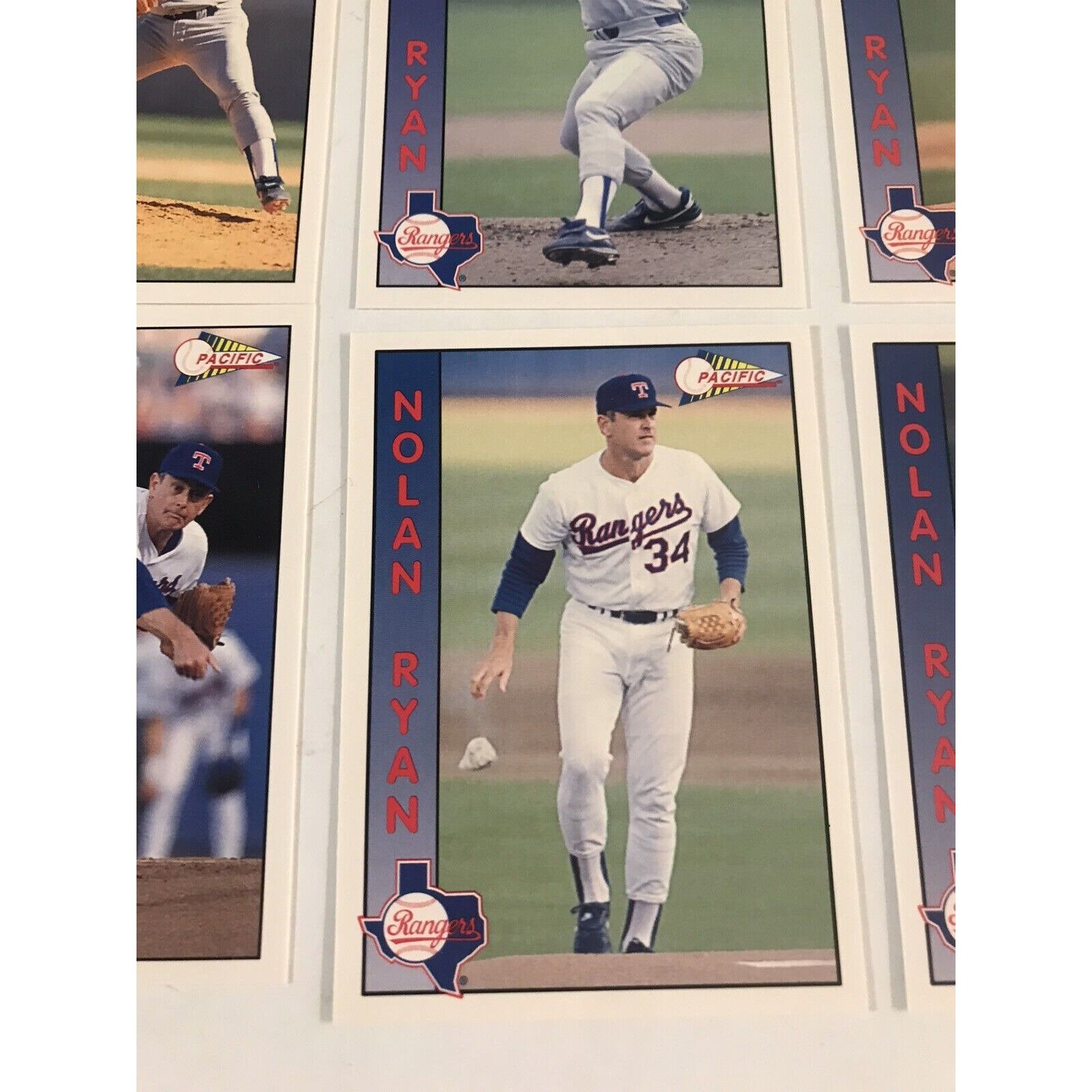 1993 Pacific Series 1 Nolan Ryan Insert Set 6 Cards Vintage - Etsy