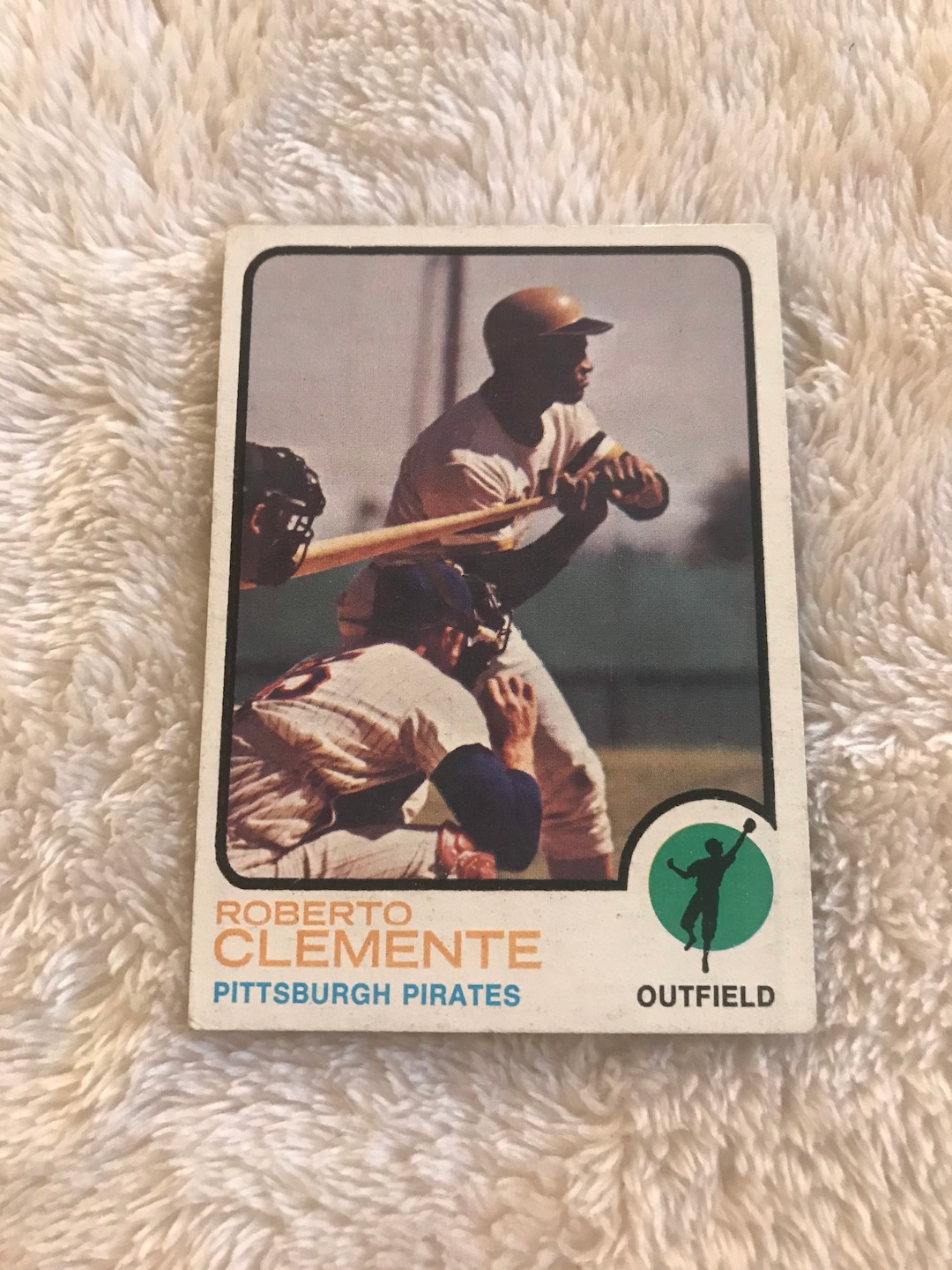 1973 Topps Baseball Roberto Clemente, Baseball Card, Pittsburgh Pirates ...