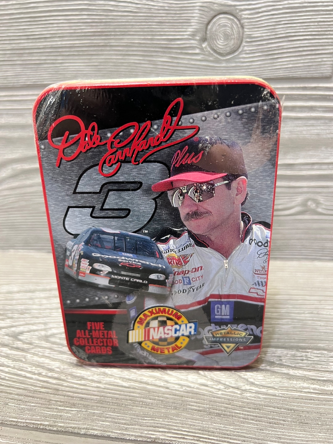 Dale Earnhardt #3 Maximum Metal NASCAR All-metal Collector Card Set ...