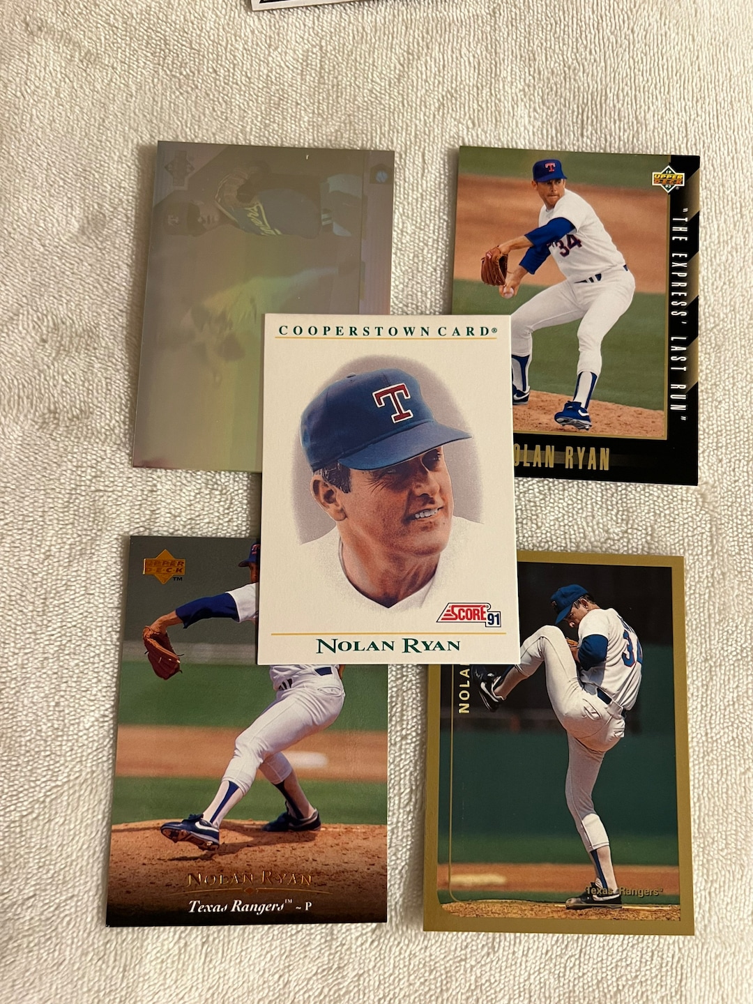 5 Premium Nolan Ryan Cards, Vintage MLB Baseball - Etsy