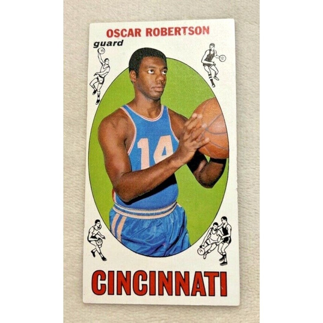 1969-70 Topps Basketball Oscar Robertson #50, Cincinnati Royals Vintage ...
